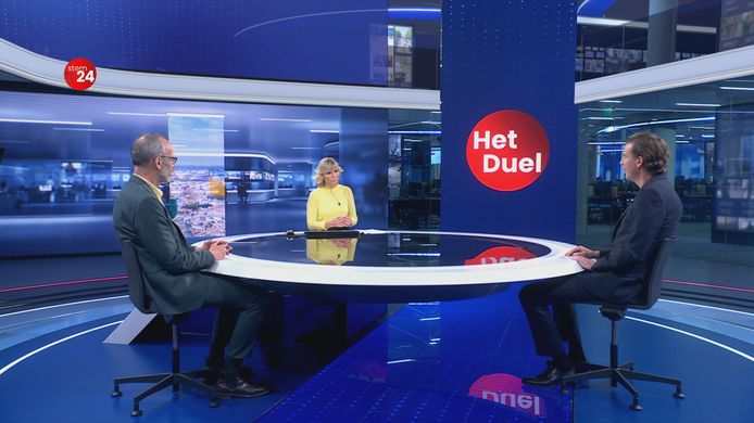 Maskers vallen af in bitsig debat tussen De Clercq en Watteeuw in VTM ...
