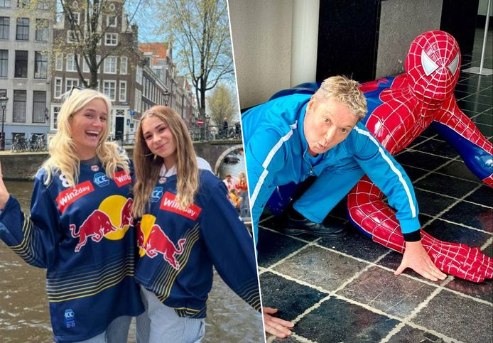 BV 24/7. Julie Vermeire en Stien Edlund vierden Koningsdag en Bart Kaëll waant zich Spider-Man ...