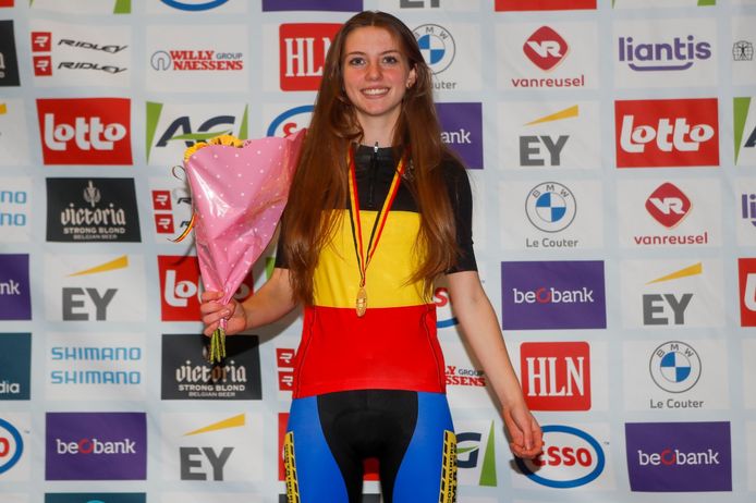 Jilke Michielsen heeft in omnium tweede Belgische pistetitel beet ...