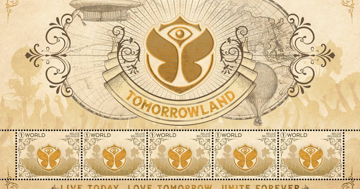 Tomorrowland heeft z'n eigen postzegel én muzikale postkaart | De Krant ...