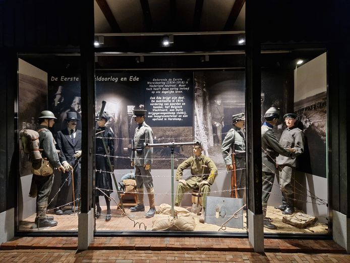 Loopgravenstelsel en Belgisch vluchtelingenkamp op de heide: expositie ...