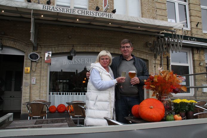 Christophe en Fabienne zijn al 25 jaar de gezichten van brasserie ...