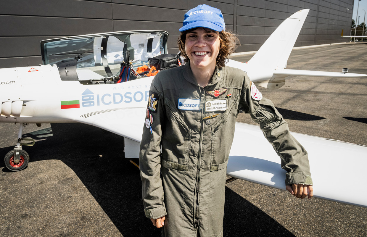 Mack Rutherford vloog als jongste mens de wereld rond: ‘Mijn boodschap ...