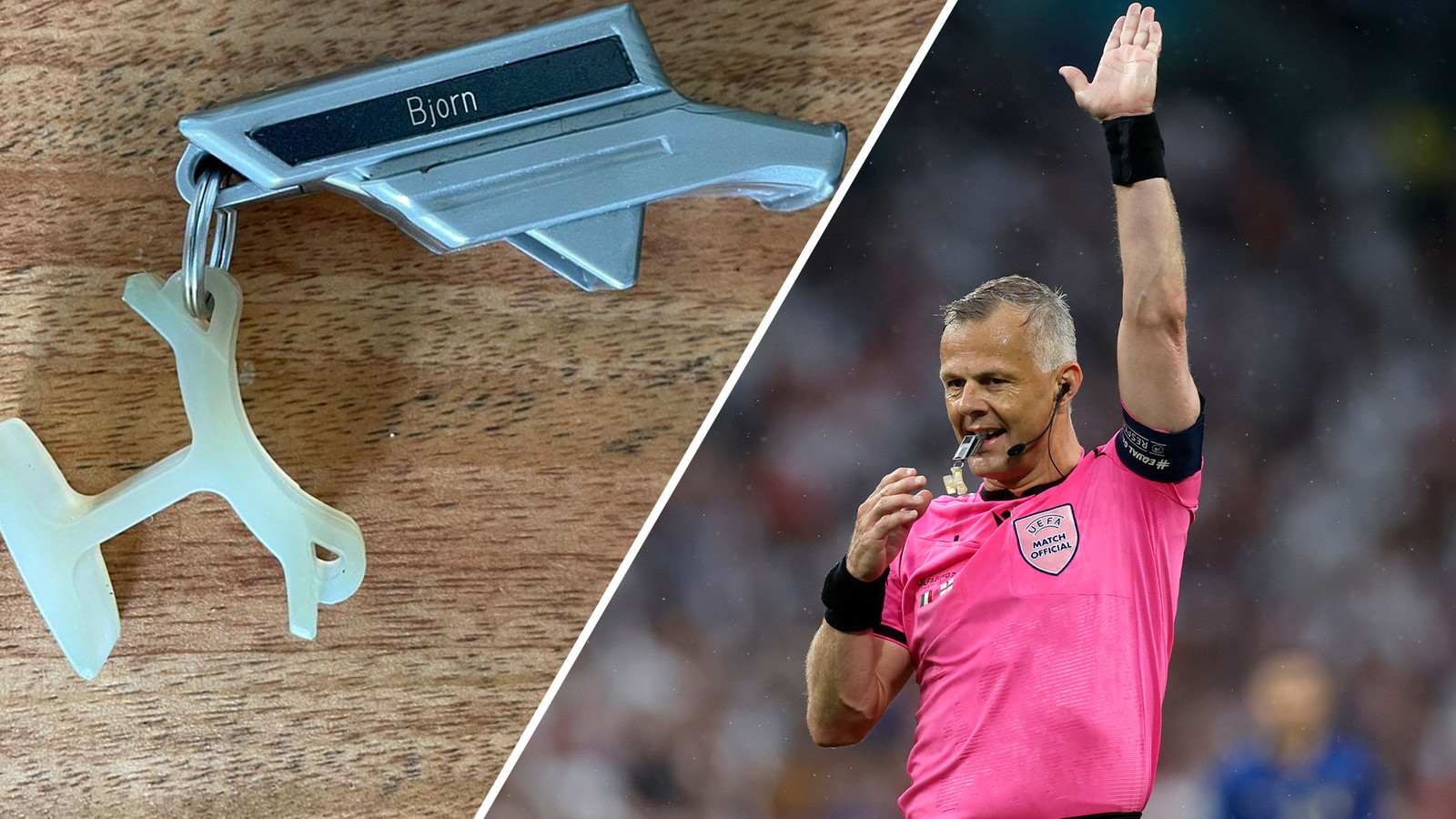 Bijzondere fluit van scheidsrechter Björn Kuipers wordt geveild: ‘Ik ...