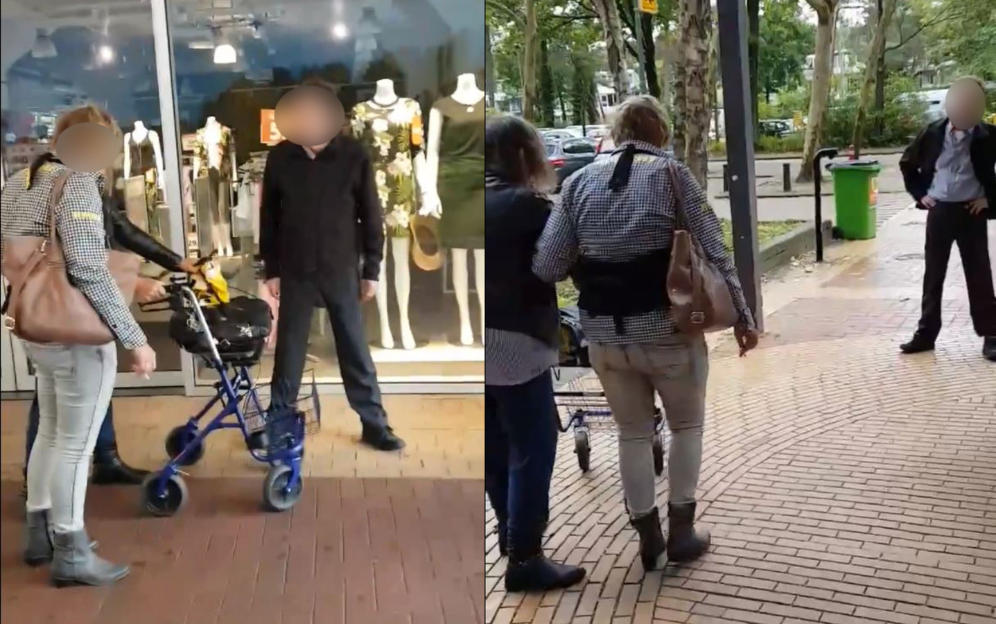 Chauffeur zegt ‘sorry’ voor ‘randdebiel’ die vrouw met rollator in Zeist opjoeg | Foto ...