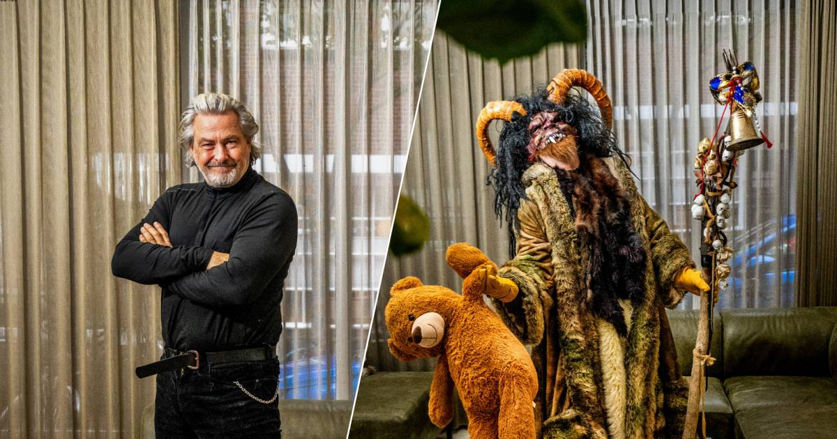 Bram kruipt in de huid van Krampus: ‘Als ik in eng pak ook nog eng doe ...