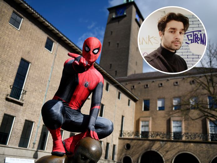 Mysterie opgelost: wie is toch die spiderman die door de Enschedese ...