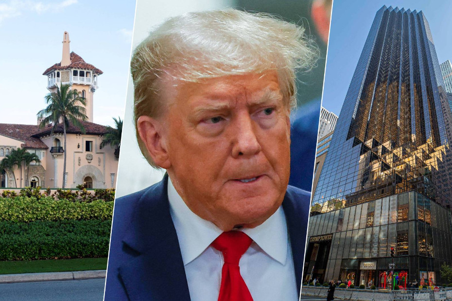 Les 9 propriétés prestigieuses de Donald Trump menacées de saisie par ...