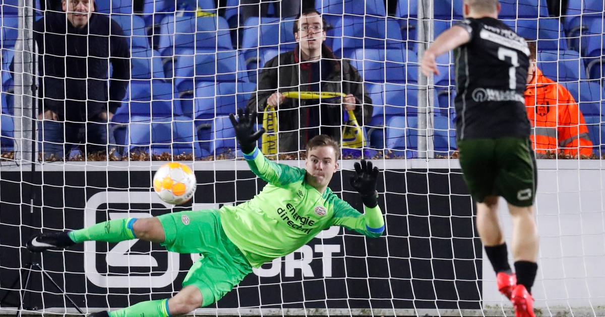 Jonge PSV-keepers Roulaux, Van Osch en Van de Meulenhof de wijde wereld ...