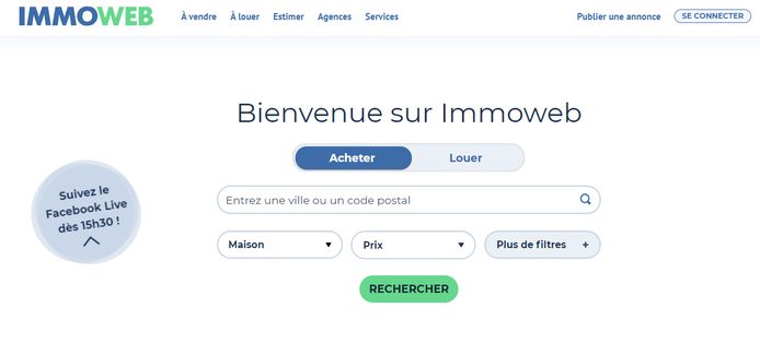 Immoweb fait peau neuve et dévoile une surprise | Economie | 7sur7.be