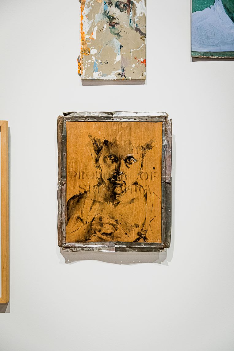 Sam Drukker leeft zich uit met de vrijheid van het zelfportret