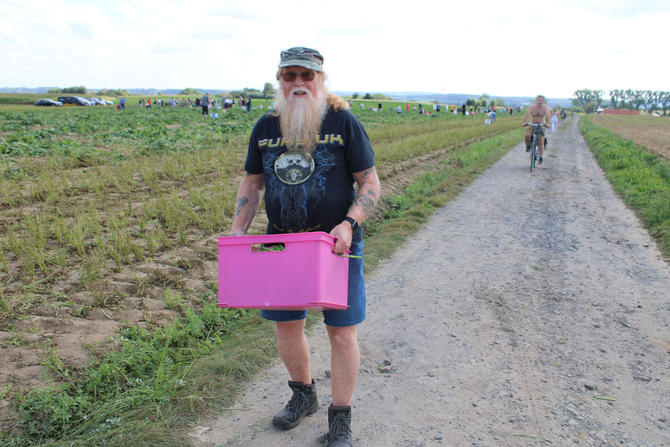 Landbouwers Charlot en Herman geven boontjes gratis weg, maar bezoekers ...
