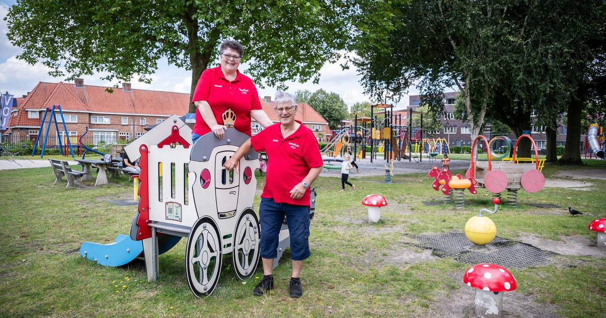 Een beperkt budget en toch een mooie speeltuin, VOJ in De Barrier ...