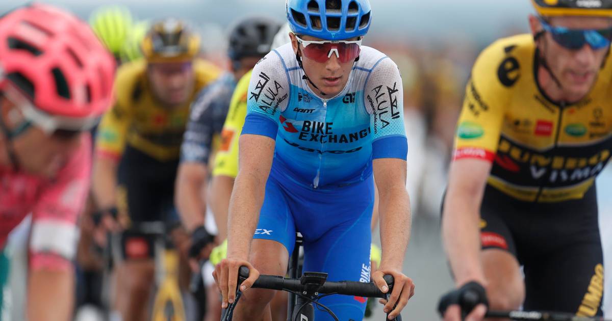 Jan Maas sleurt op kop van het peloton in zijn grote droom: ‘Een droom ...