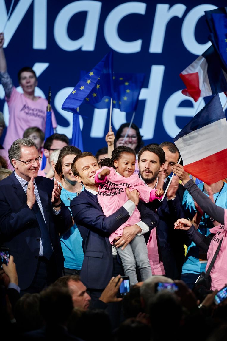 Emmanuel Macron Een Rockster Voor Het Elysée De Morgen
