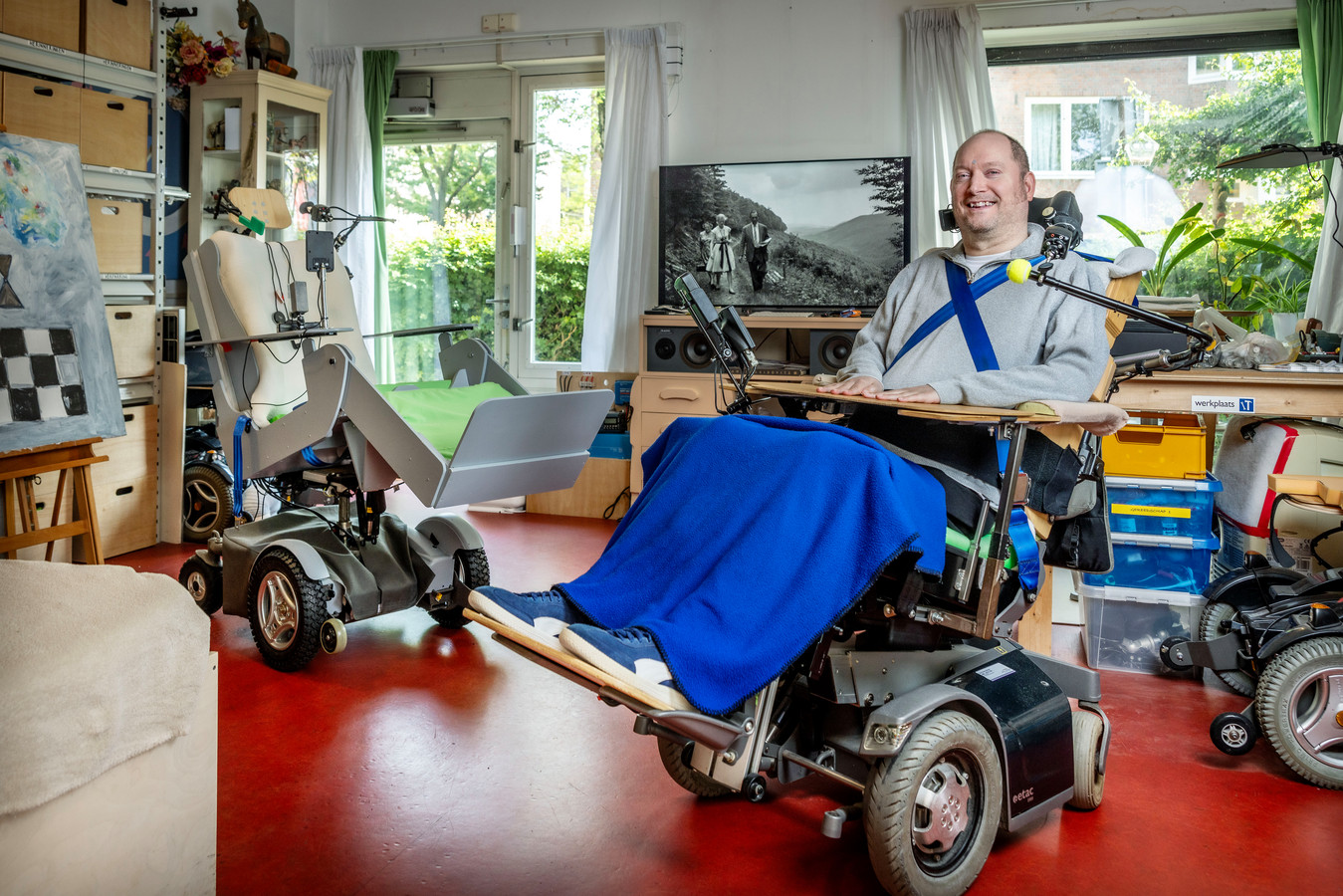 Giesbert heeft een hoge dwarslaesie: 'Ik krijg 0 euro op mijn rekening ...