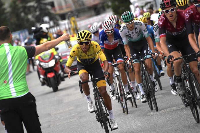 Nibali wint ingekorte rit in Val Thorens, Bernal wordt vandaag eerste ...