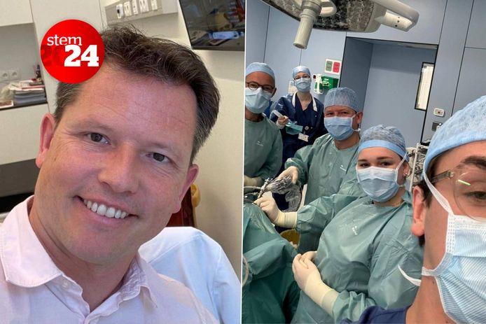 Neurochirurg Jeroen Ceuppens, die zelf nog tegen kanker vecht, stapt in ...
