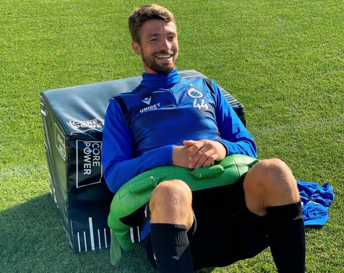 Brandon Mechele a repris l'entraînement après son test positif au Covid ...