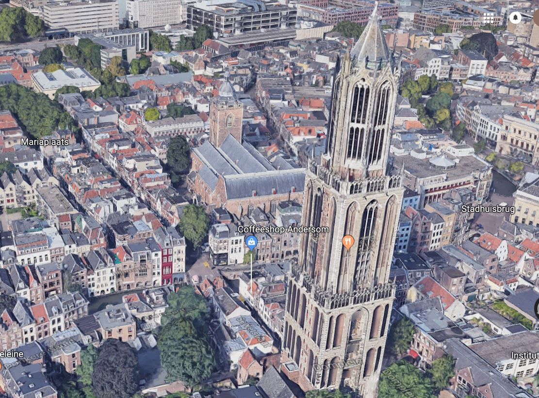 Eindelijk: de Domtoren in 3D op Google Maps | Foto | AD.nl