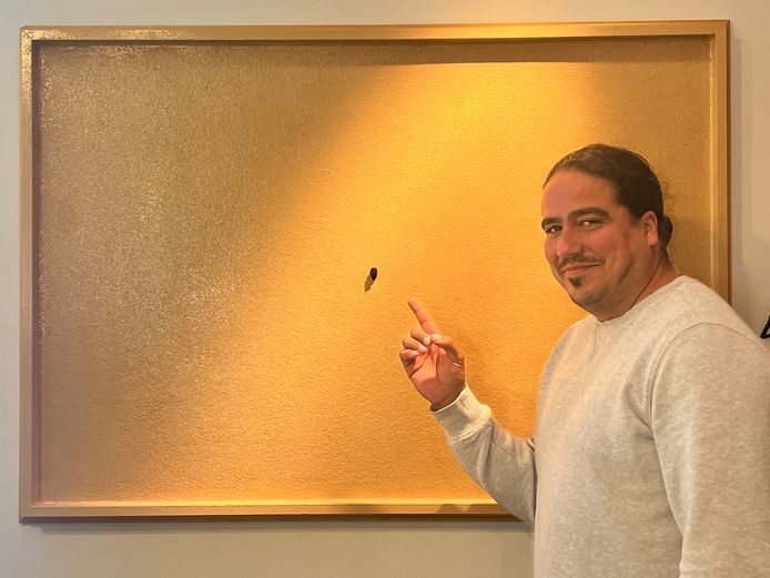 Kunstenaar Michael Peetermans stunt met ‘De Mossel van één Miljoen ...