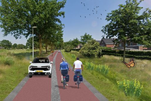 Boekelsedijk wordt fietsstraat: veilige route van Volkel richting ...