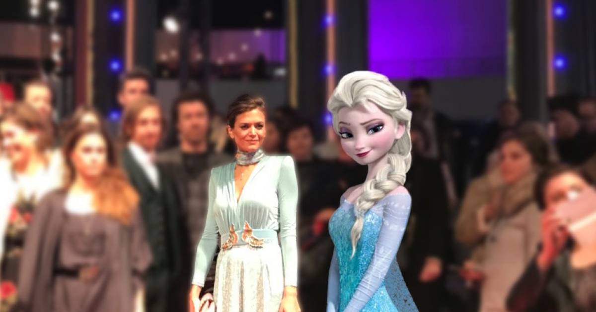 "Ze lijkt wel prinses Elsa uit 'Frozen'": Astrid Coppens trekt de ...