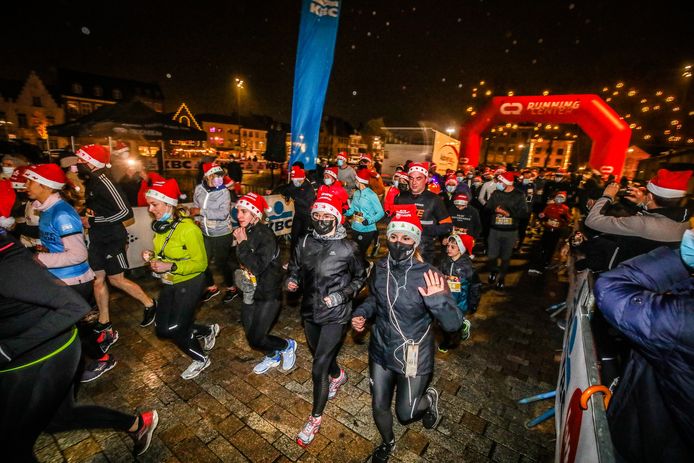 Brugse Kerstloop lokt zelfs in coronatijd 3.000 deelnemers, ook onze ...