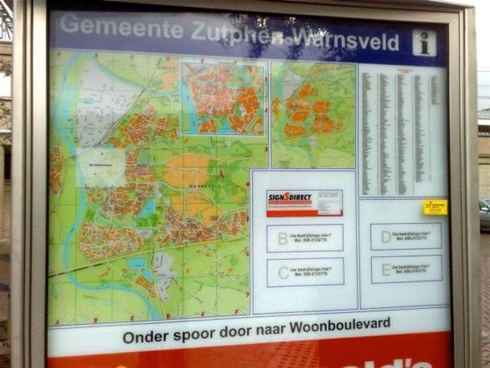 Warnsveld hoort er op de kaart niet bij | Zutphen | destentor.nl