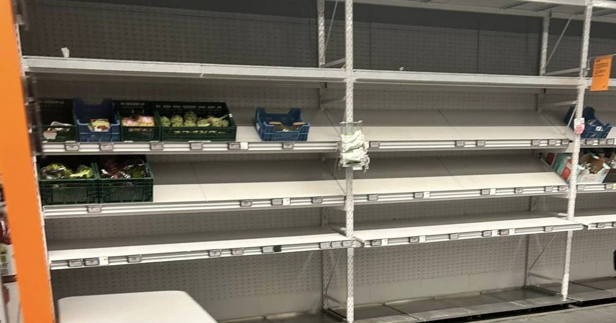 Amper nog groenten en fruit in Colruyt na boerenprotesten | Boom | hln.be