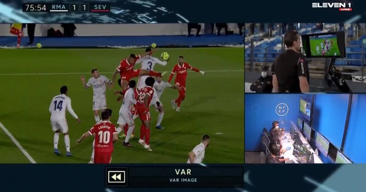 “Quel scandale”: l’intervention du VAR qui fâche le Real Madrid ...