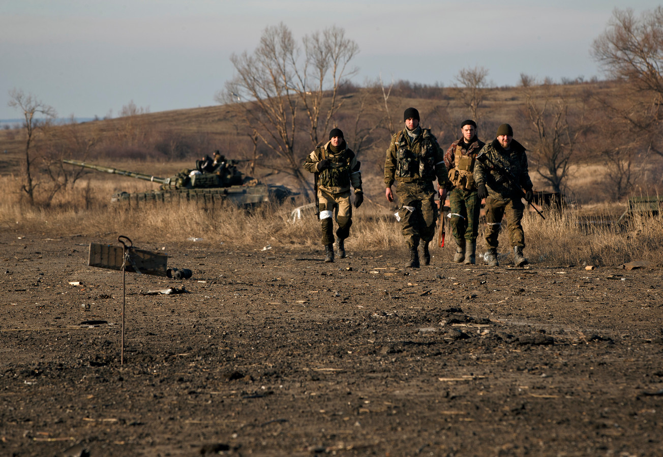 Opnieuw zware gevechten in Oekraïense stad Bachmoet | Foto | hln.be