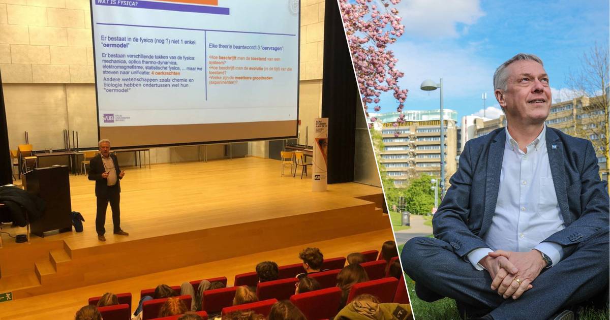 VUB rector Jan Danckaert geeft gastles over kritisch denken aan ...