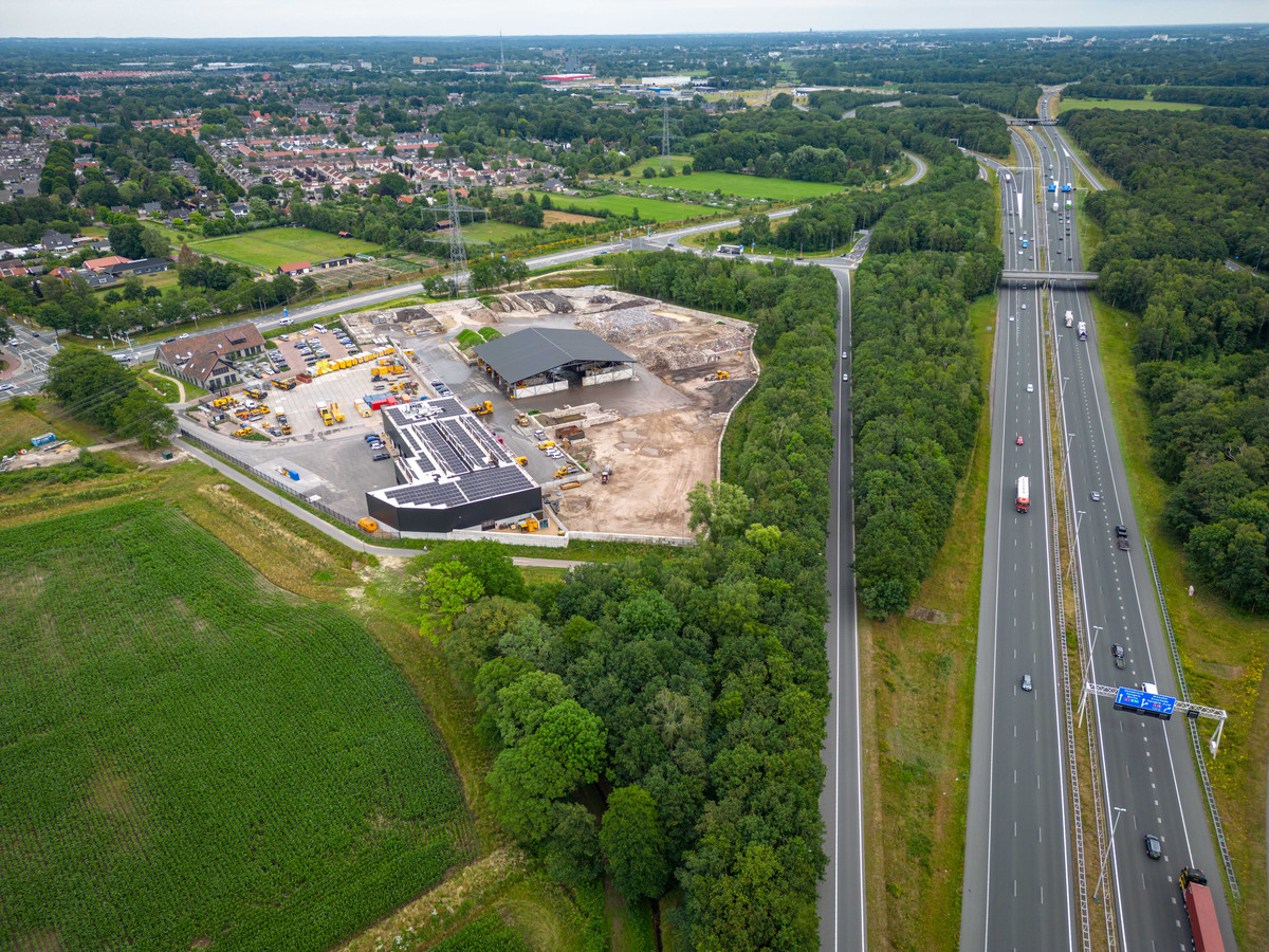 Twickel wil biogasinstallatie bouwen tussen A35/A1 en Borne | Foto | AD.nl