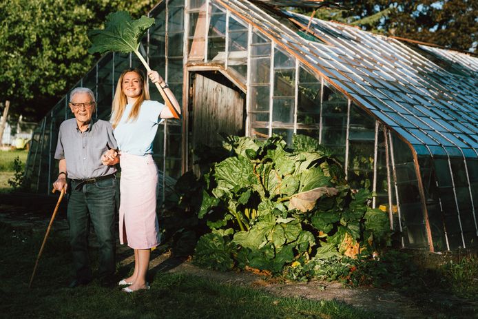 Katrien Vanderlinden en haar grootvader René op hun dierbaarste plek ...