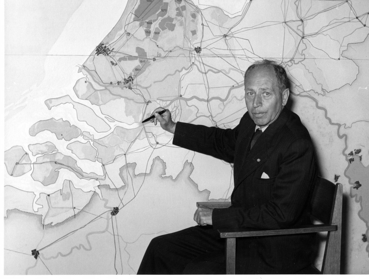 Johan van Veen was geestelijk vader van het Deltaplan: ‘Hij wilde ...