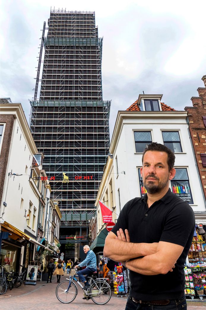 Waarom geen afbeelding van de Dom op de steigers van de Dom? | Domtoren ...