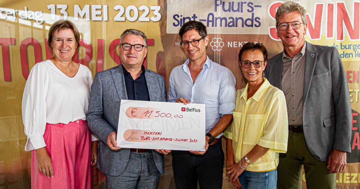 Puurs-Sint-Amands Swingt brengt 11.500 euro op voor Nektari | Puurs ...