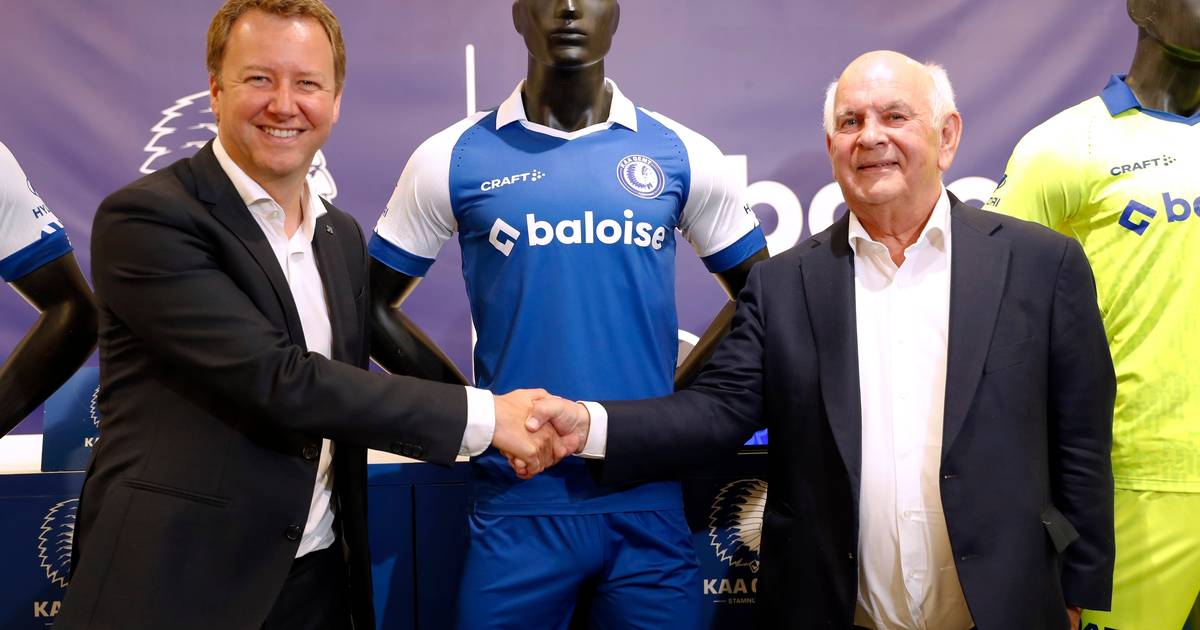 AA Gent stelt Baloise voor als hoofdsponsor en onthult nieuwe shirts: “We willen ambitie ...