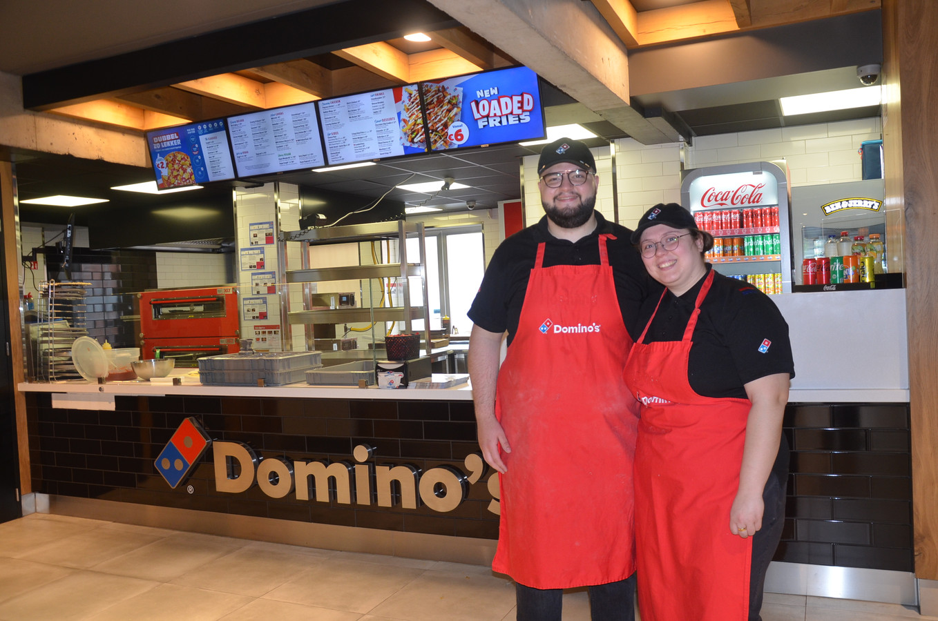 Adrian (23) en Adisa (24) zijn nieuwe uitbaters van Domino’s Pizza ...