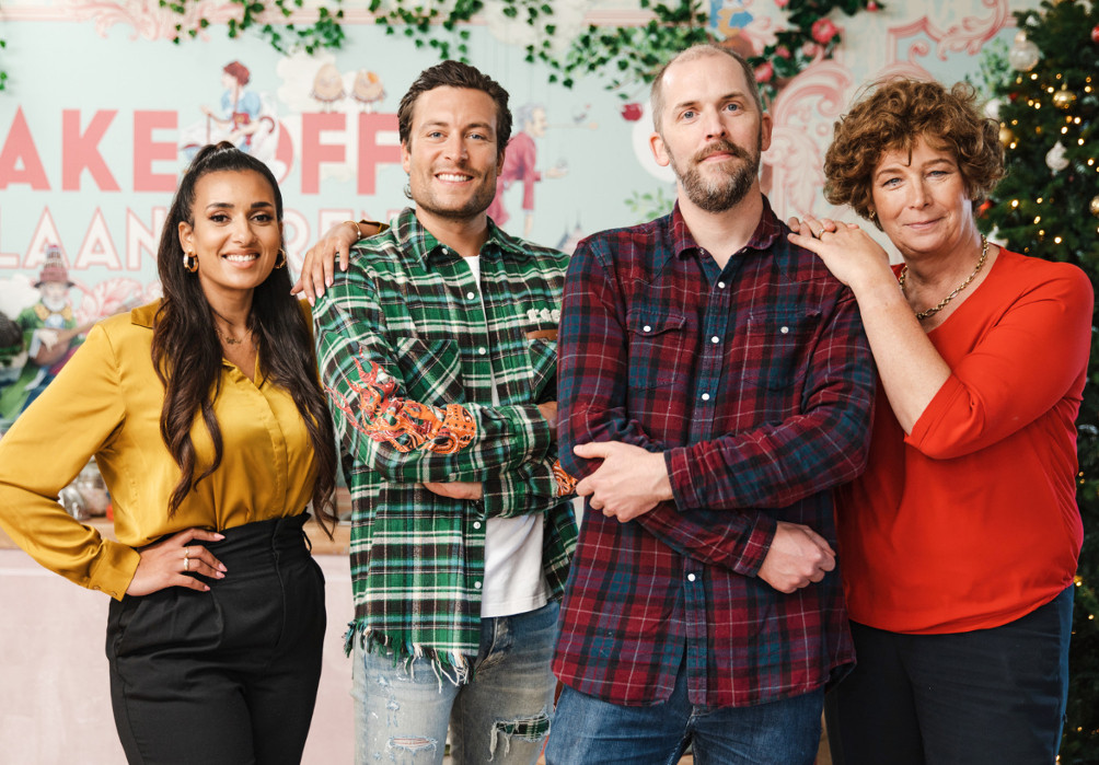 Deze vier BV’s nemen het tegen elkaar op in de kerstspecial van ‘Bake ...