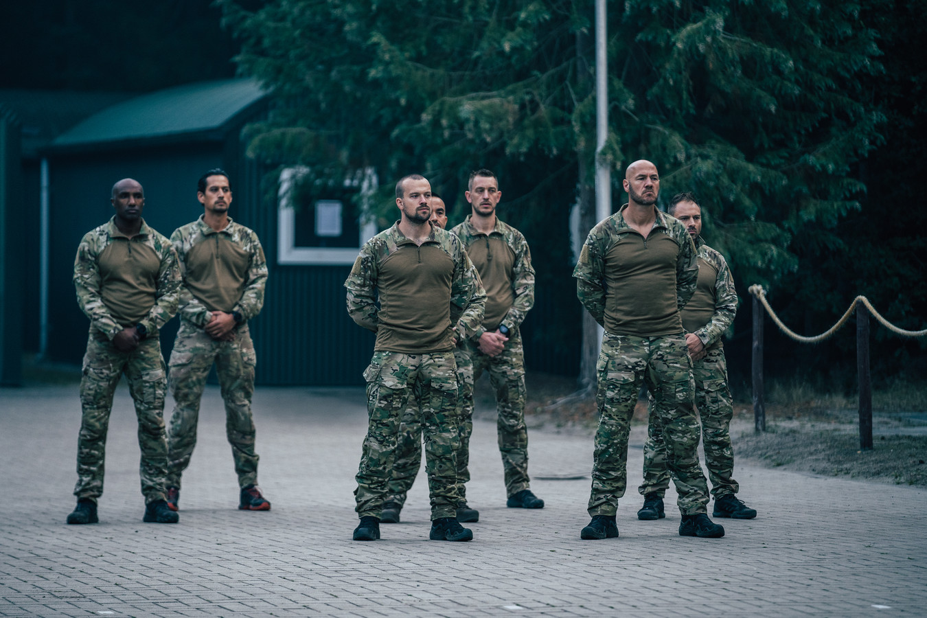 Oud-commando Ray wil laten voelen wat het is om naar de klote te gaan ...