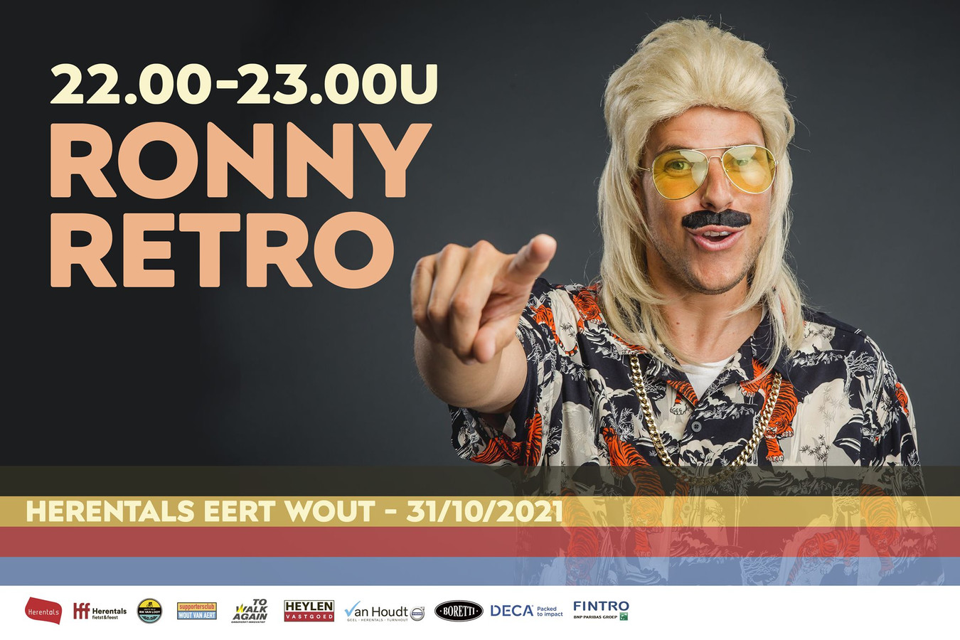 DJ’s Mr. E, Wout en Ronny Retro zetten thuisbasis Wout Van Aert op z’n ...