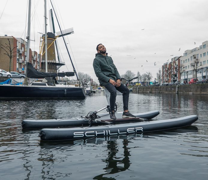 Deze waterfiets kun je binnenkort huren in Delfshaven: ‘Hippe en sexy ...