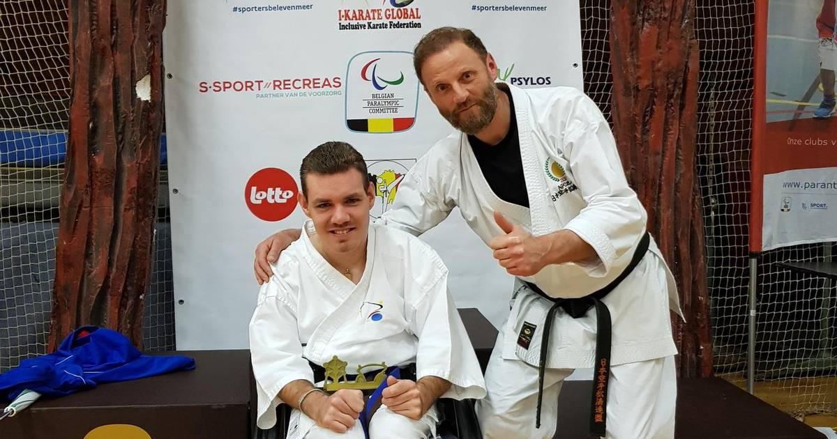 G-karateka Filip Billen verlengt titel | Tienen | hln.be