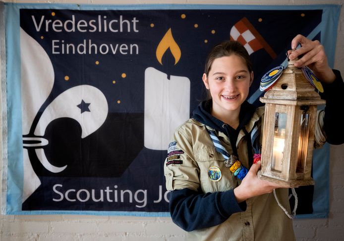 Eindhovense Maud mocht Vredeslicht ophalen in Oostenrijk: ‘Het is ...