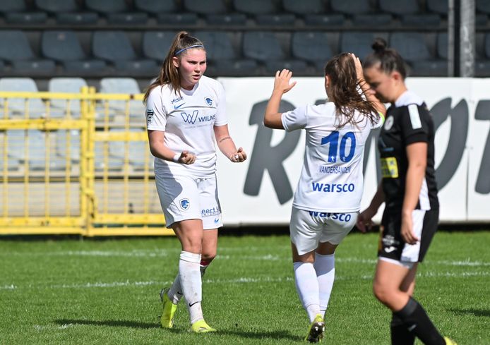 Nijmeegse voetbalster Joy Kersten bestormt met Genk de top in België ...