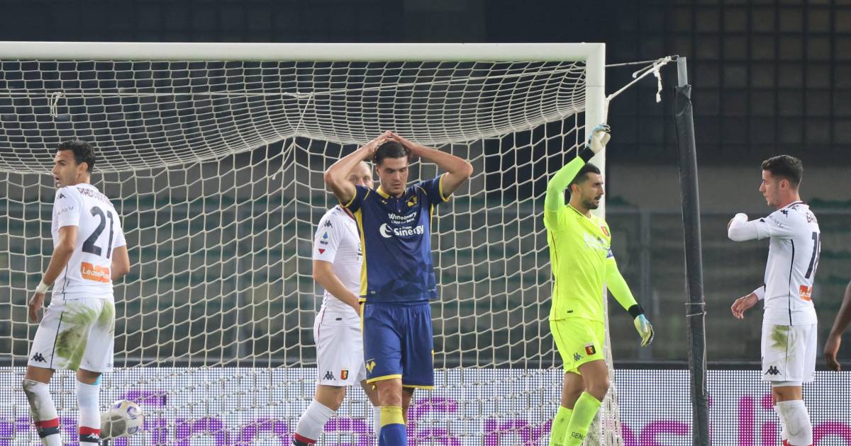 Remise door corona geplaagd Genoa dankzij keeper Perin | Sport ...