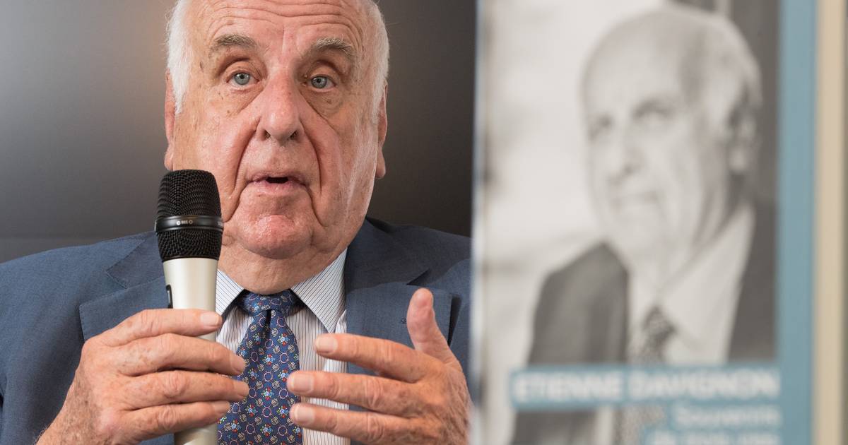 Etienne Davignon (86) stelt zijn autobiografie voor | Binnenland | hln.be Etienne Davignon (86) stelt zijn autobiografie voor | Binnenland | hln.be