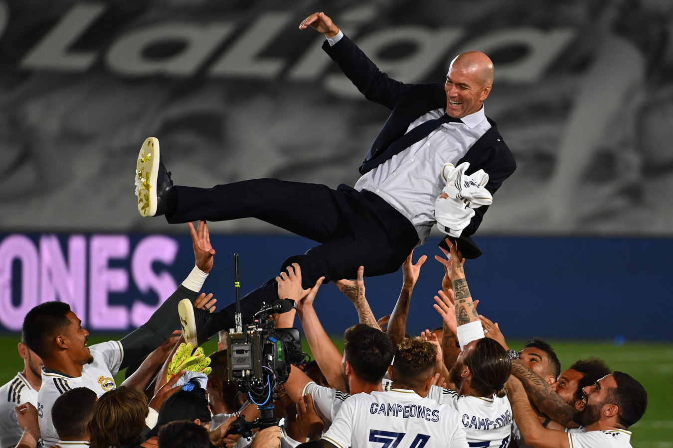 Un nouvelle page de la légende madrilène de Zizou | Foto | 7sur7.be